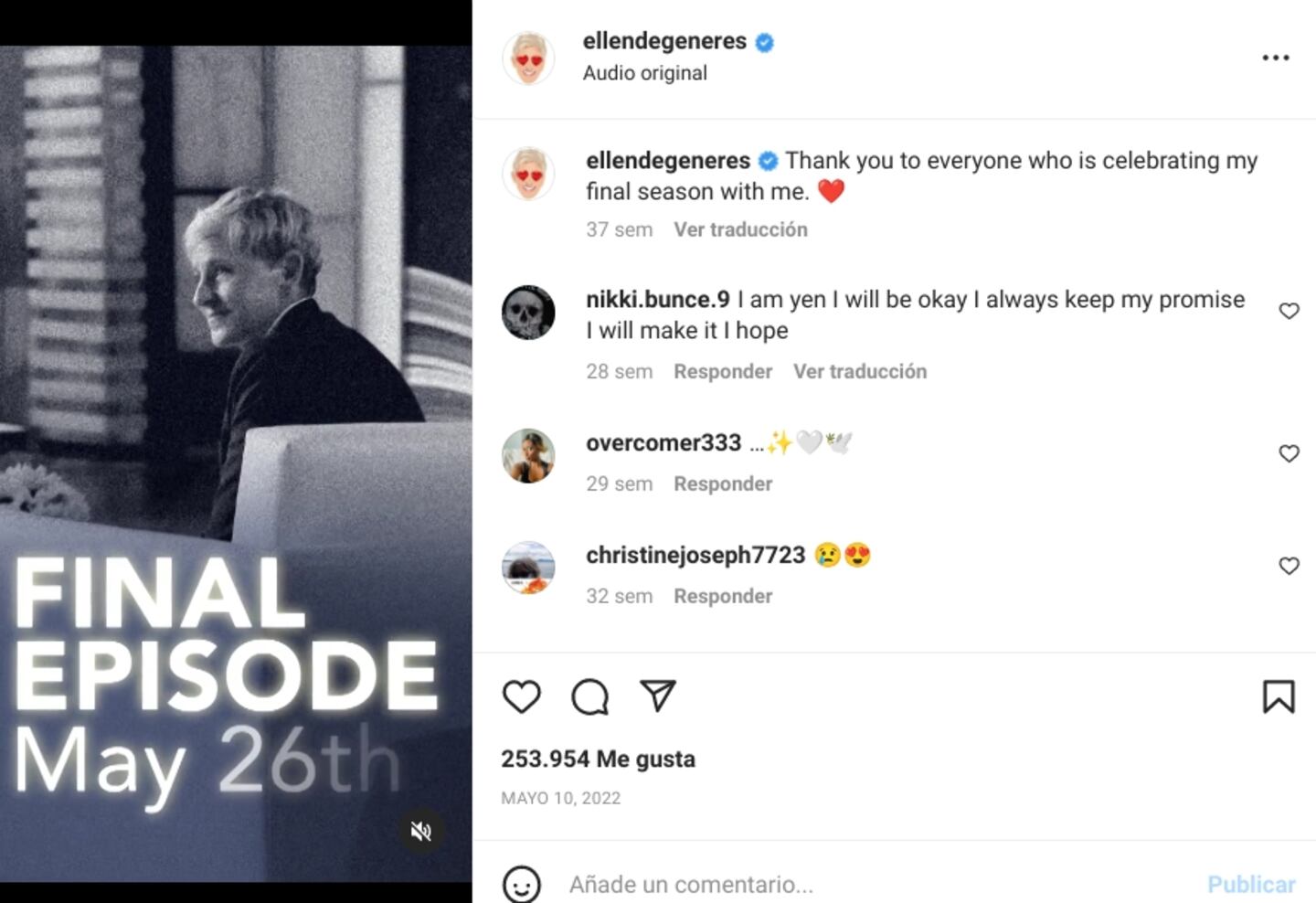 Ellen Degeneres: por esta razón la icónica conductora fue cancelada ...