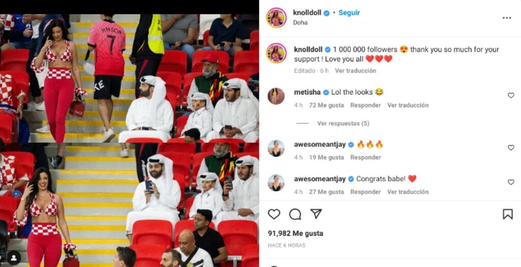 Ella es Ivana Knöll, la modelo croata que con sus atuendos roba las ...