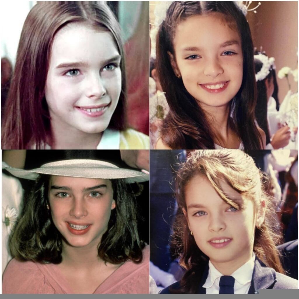 Nadia Ferreira y su increíble parecido a Brooke Shields – Tiempo X