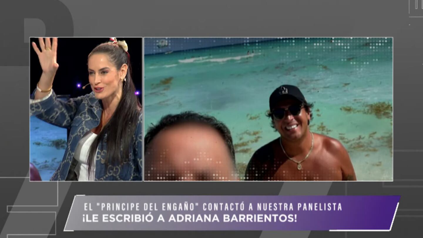 Adriana Barrientos reveló que Marcelo Becker, “estafador de Tinder ...